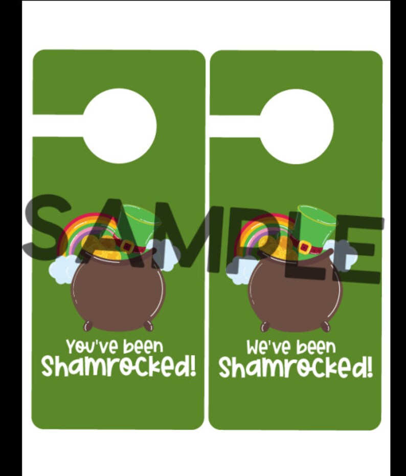 You've Been SHAMROCKED | St. Patrick's Day Leprechaun Secret Gift ...