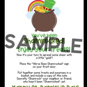 You've Been SHAMROCKED | St. Patrick's Day Leprechaun Secret Gift ...