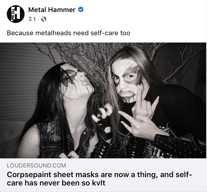 Corpse Paint Meme