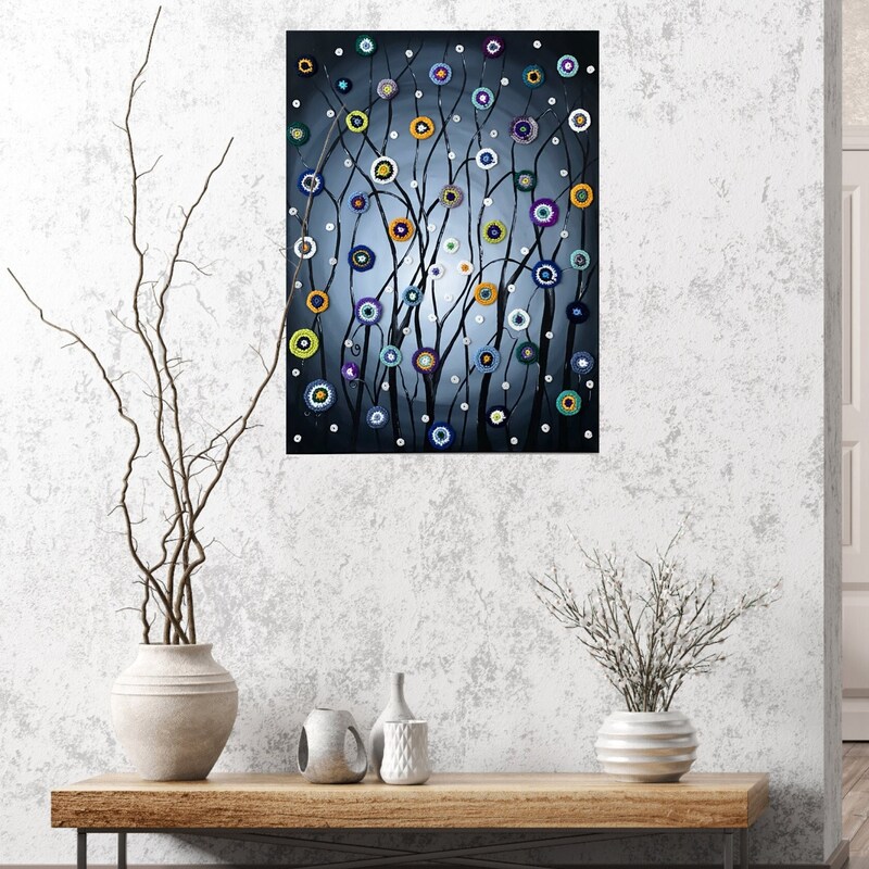 Abstract Circle Art - Etsy