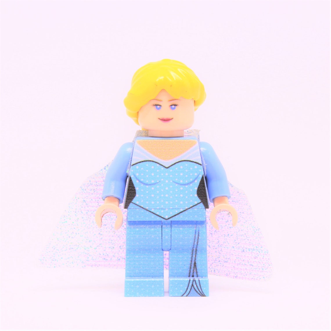 Custom LEGO Minifigures Elsa Made With Original LEGO Parts - Etsy