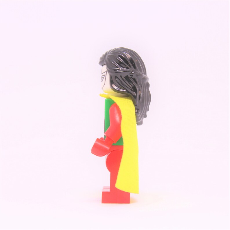 Custom LEGO Minifigures - Lady Chronos Made With Original LEGO Parts - Etsy