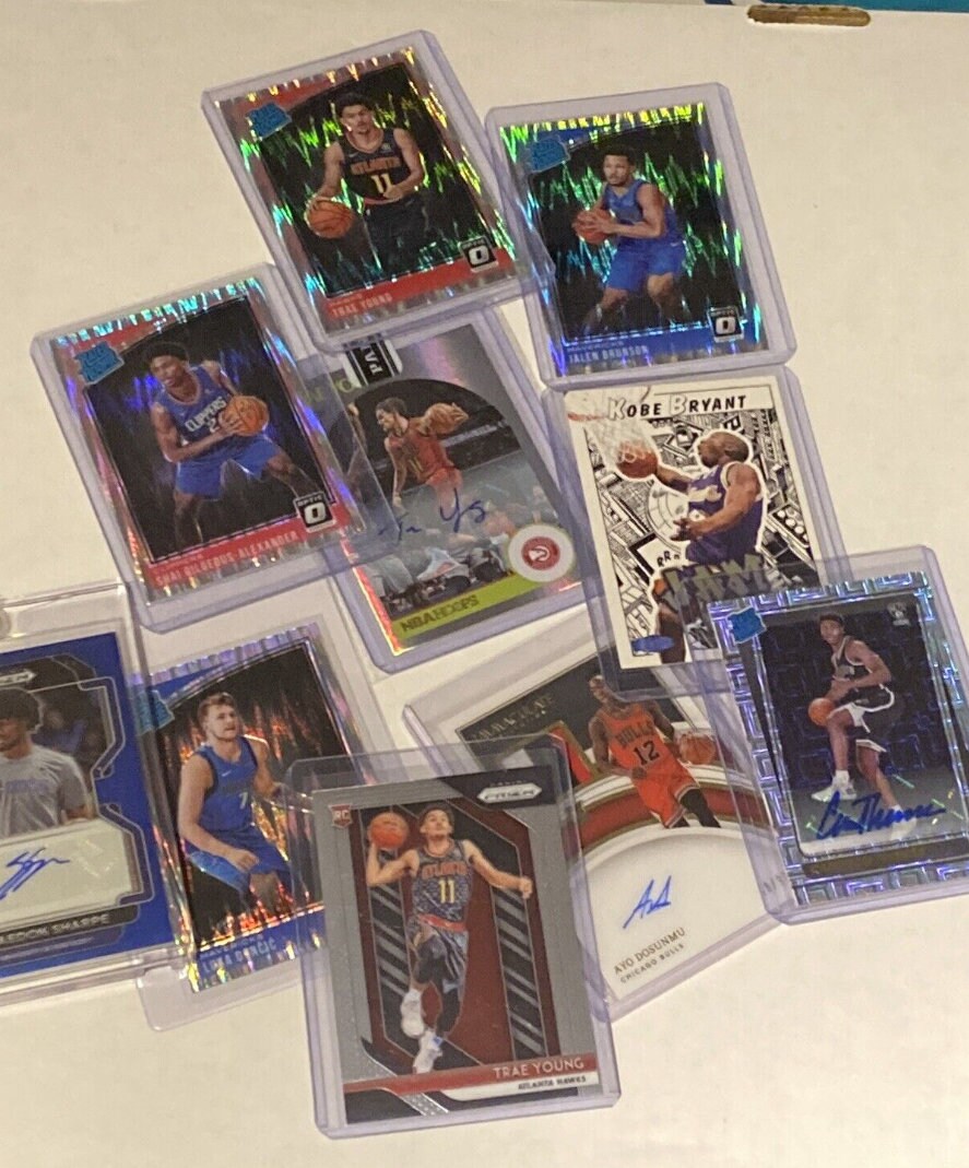 5 Random NBA STAR Mystery Pack! Guaranteed Color, Autos, Numbered ...