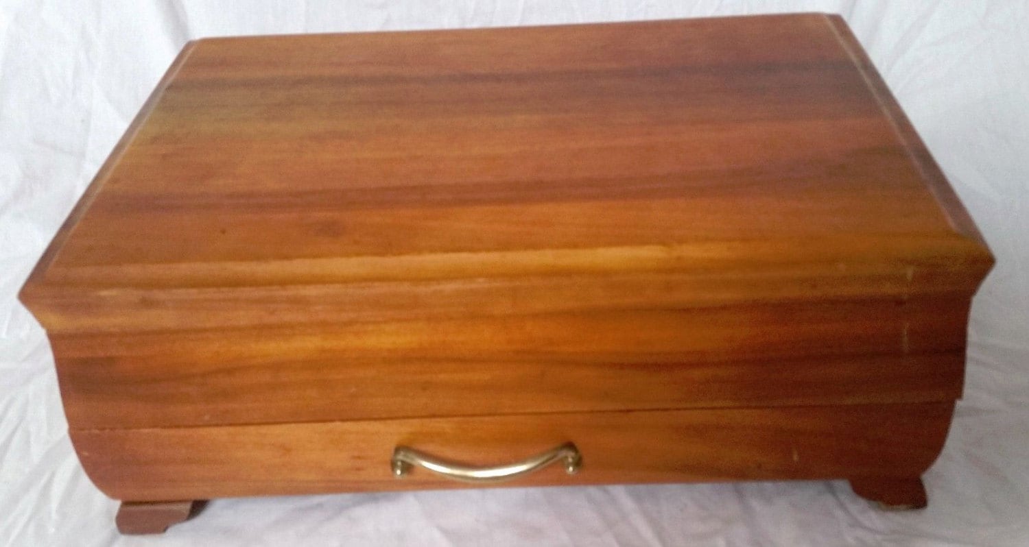 Vintage 1847 Rogers Bros Heritage Silverware Set for 8 With Wood Chest ...