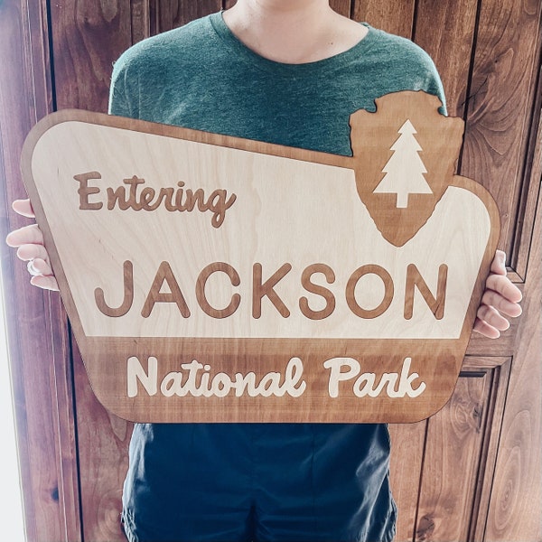 National Park Sign - Etsy
