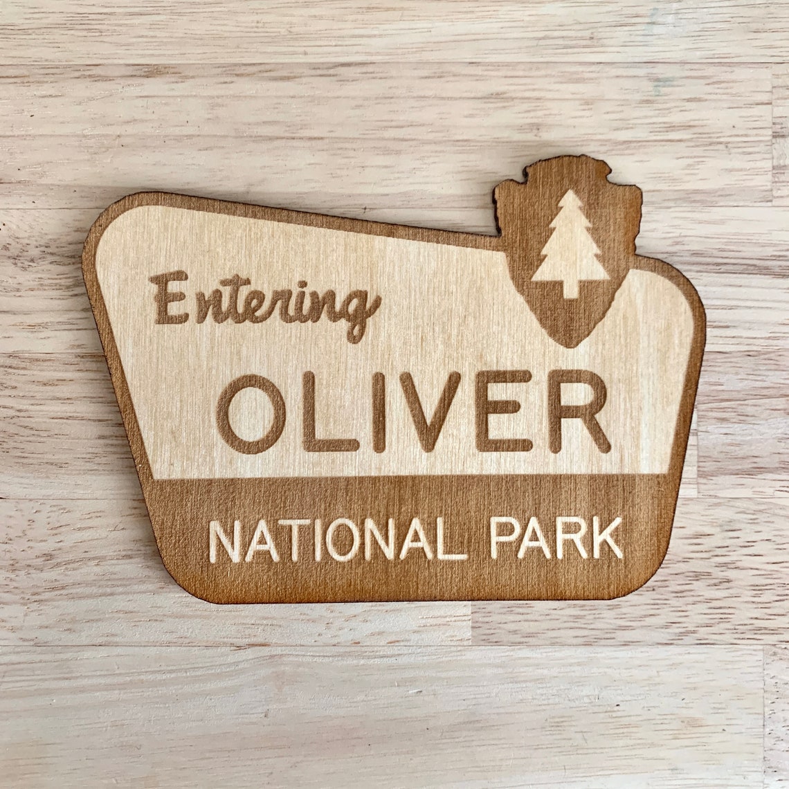 National Park Sign / Baby Name Sign / Last Name Sign / Wooden Name Sign ...