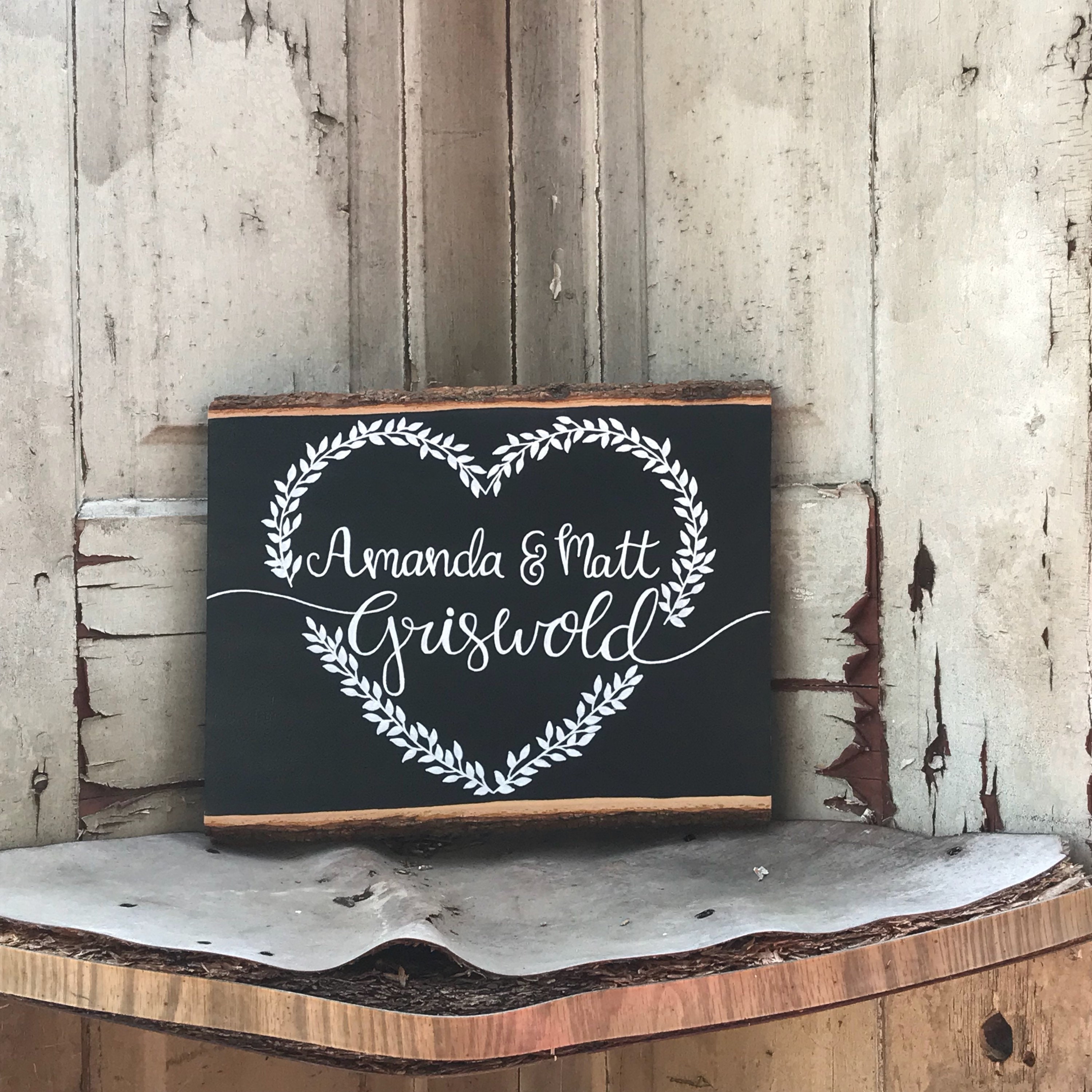 Wedding Plaque Custom Couple Sign Wood Plaque Wedding | Etsy