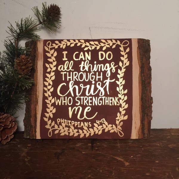 Bible Verse Wood - Etsy