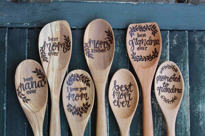 Mothers Day Gift |personalized Wooden Spoon | Mothers Day Gift Ideas ...