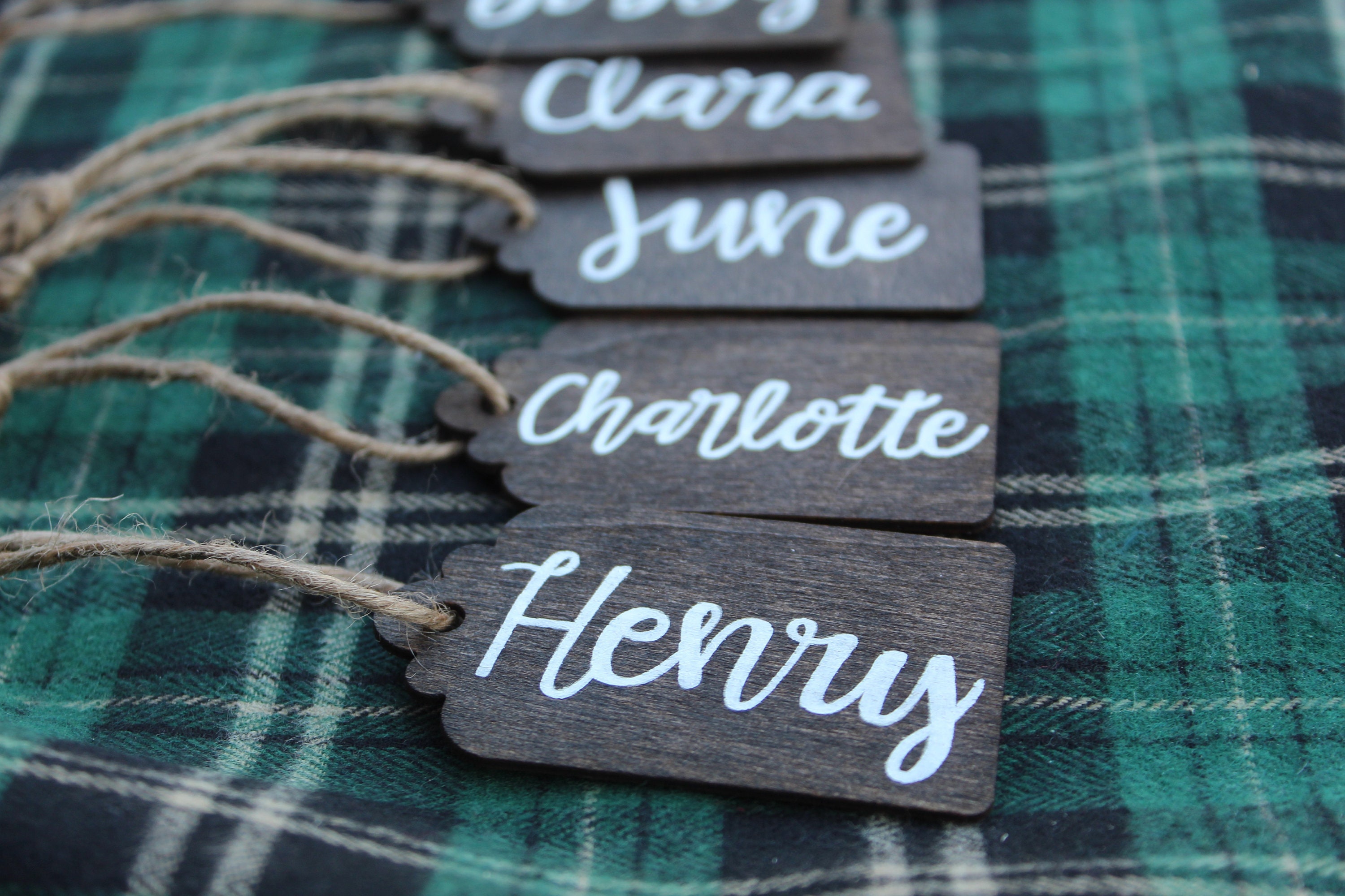 Personalized Gift Tags Custom Calligraphy Gift Tags | Etsy