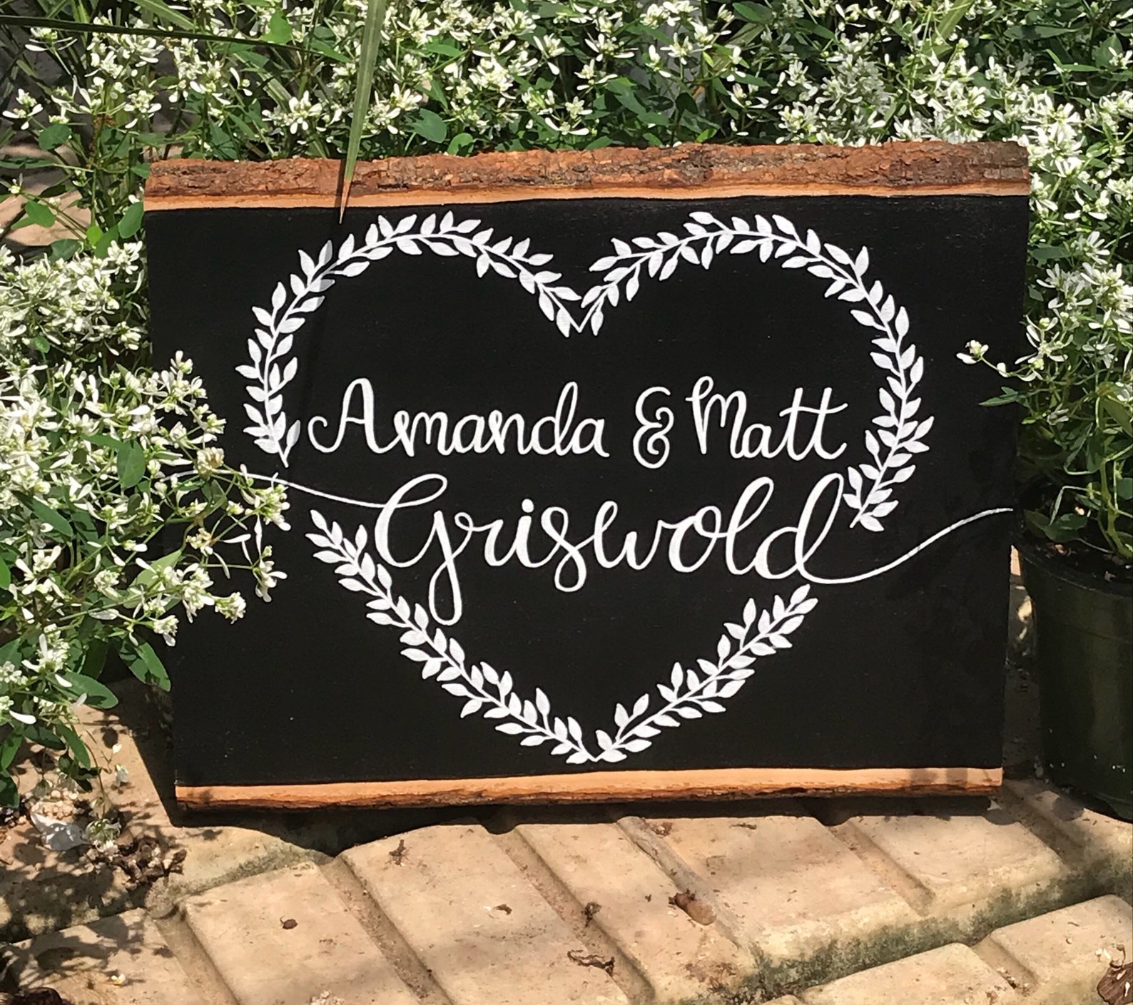 Wedding Plaque Custom Couple Sign Wood Plaque Wedding - Etsy