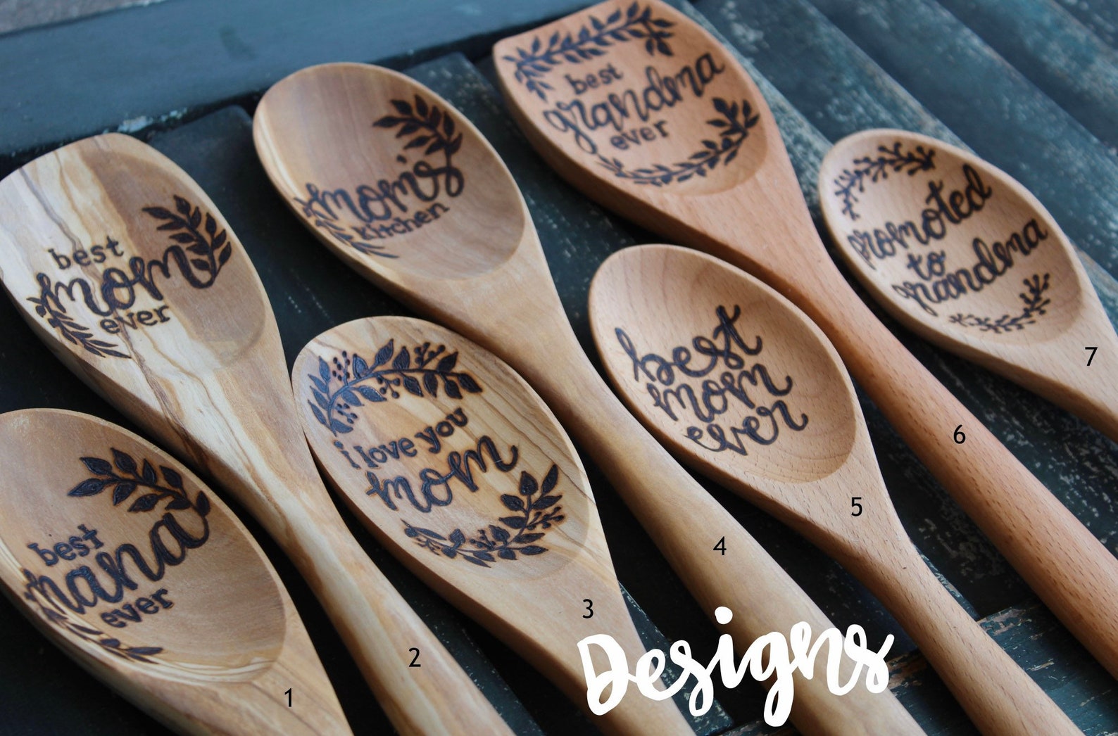 Mothers Day Gift |personalized Wooden Spoon | Mothers Day Gift Ideas ...