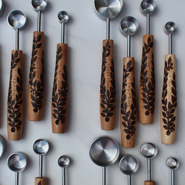 Handmade Measuring Spoons - Etsy