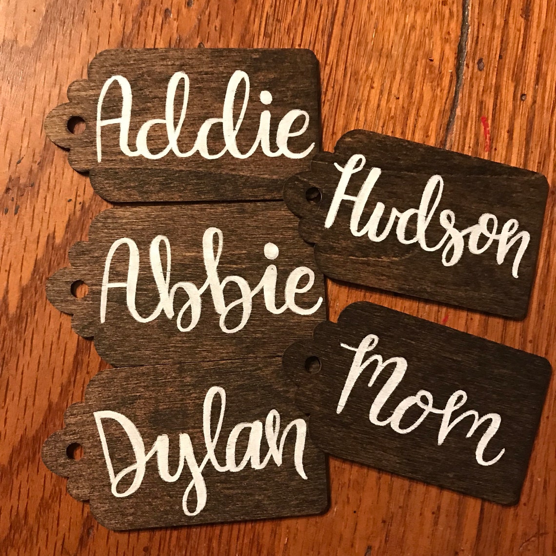 Personalized Gift Tags Custom Calligraphy Gift Tags | Etsy