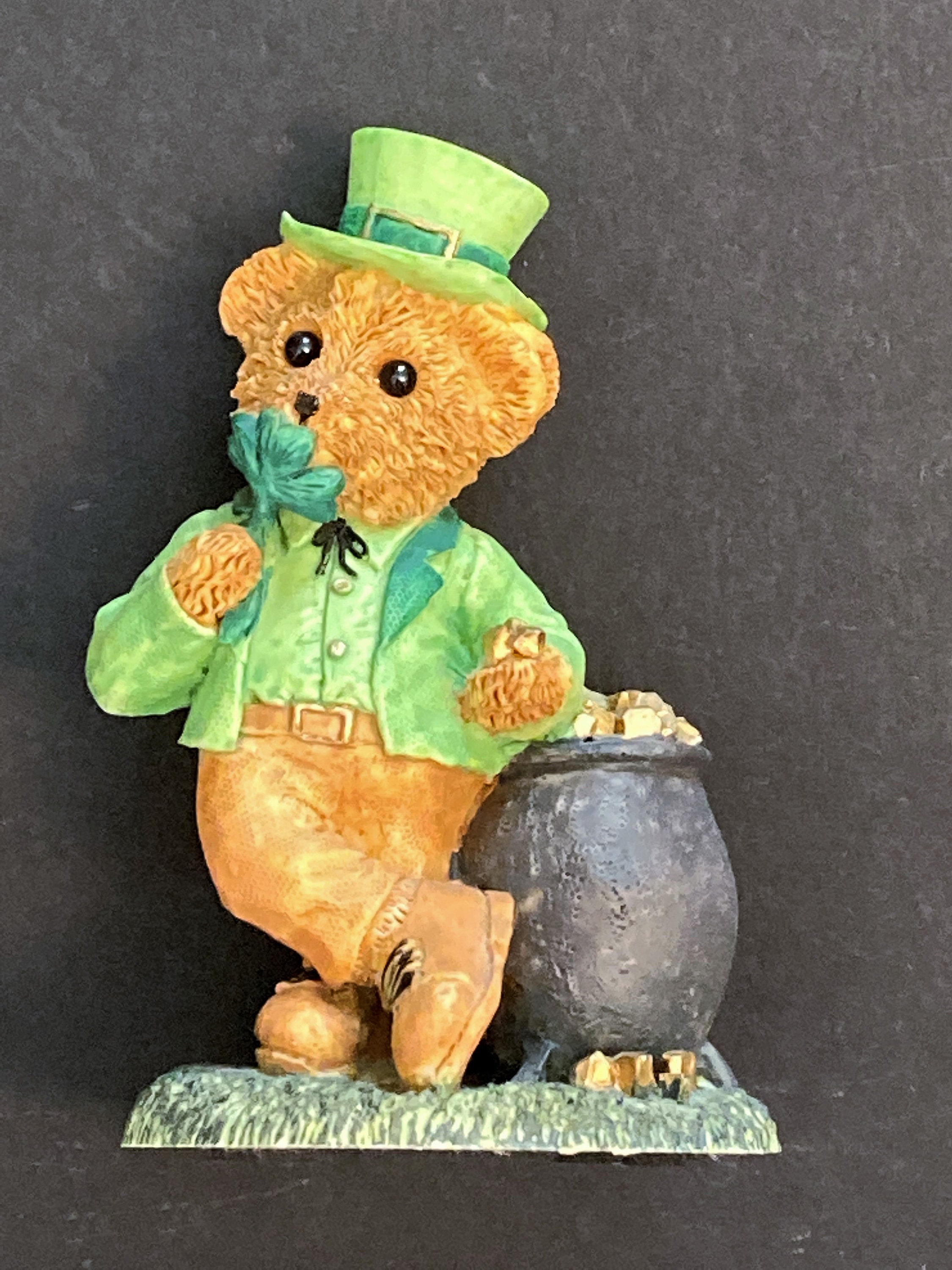 Ireland Bears around the World Teddy Bear RARE Figurine | Etsy