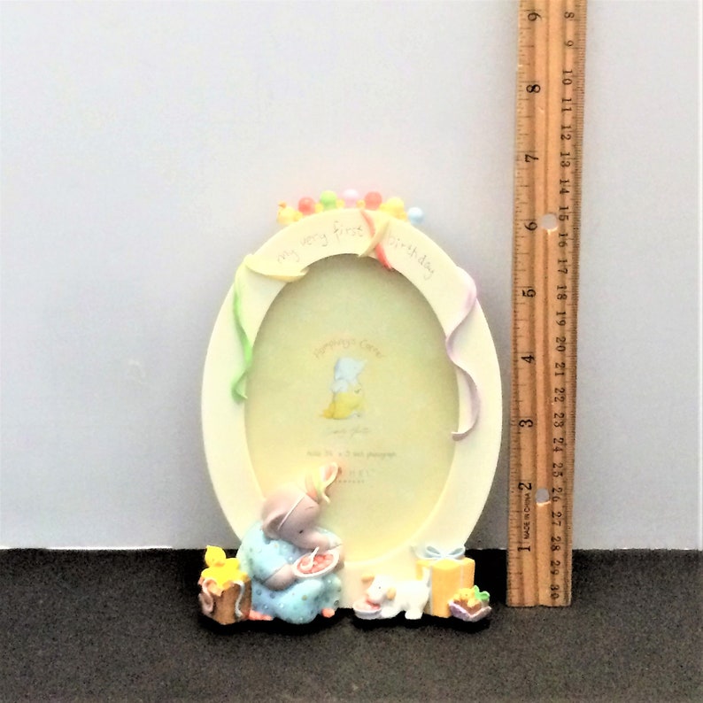 Babys First Birthday Oval Picture Frame 3 X 5 Humphreys | Etsy