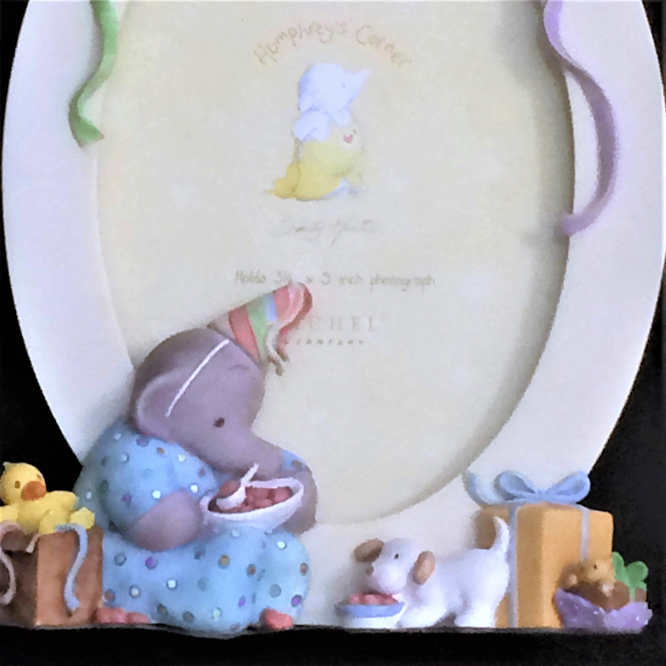 Babys First Birthday Oval Picture Frame 3 x 5 Humphreys | Etsy