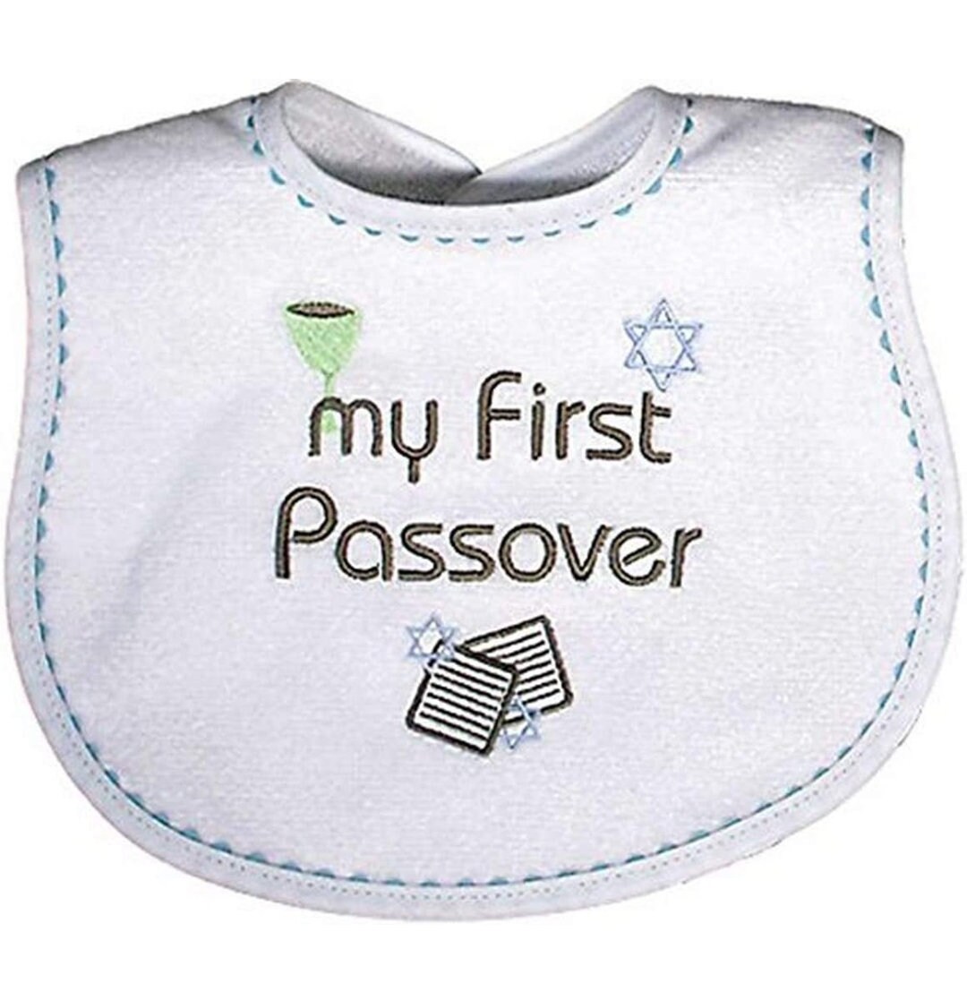 Passover Seder Jewish Blessing Passover Baby Bibs Baby - Etsy