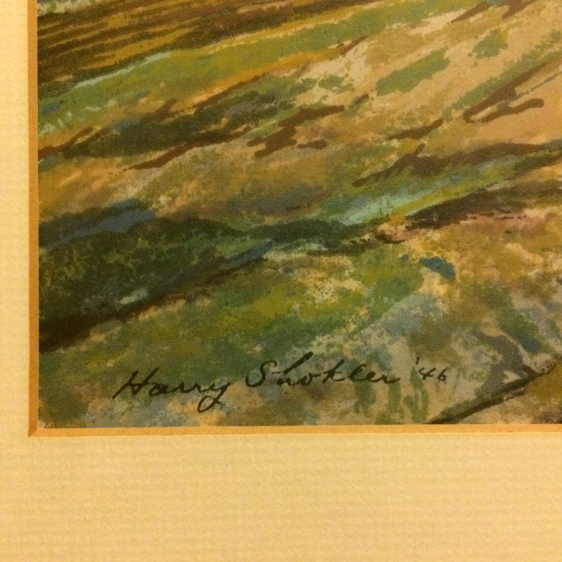 HARRY SHOKLER (america, 1897-1978), "early Spring", Vermont, 1946 ...