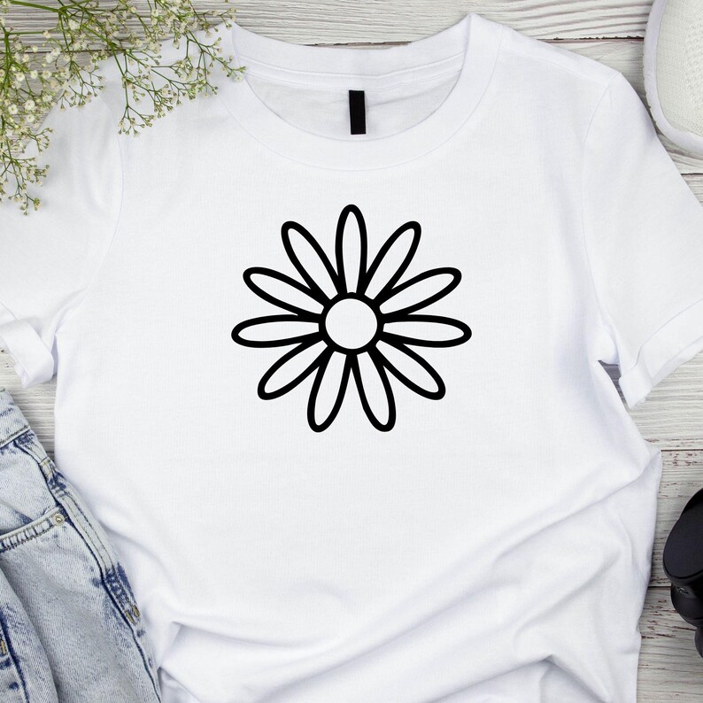 Daisy SVG Bundle: Floral Clipart,daisy Cut Files(digital Download ...