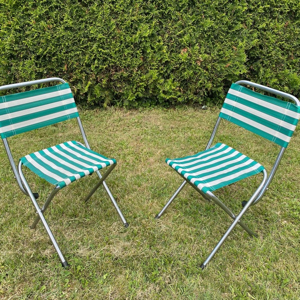 Vintage Camp Chair - Etsy