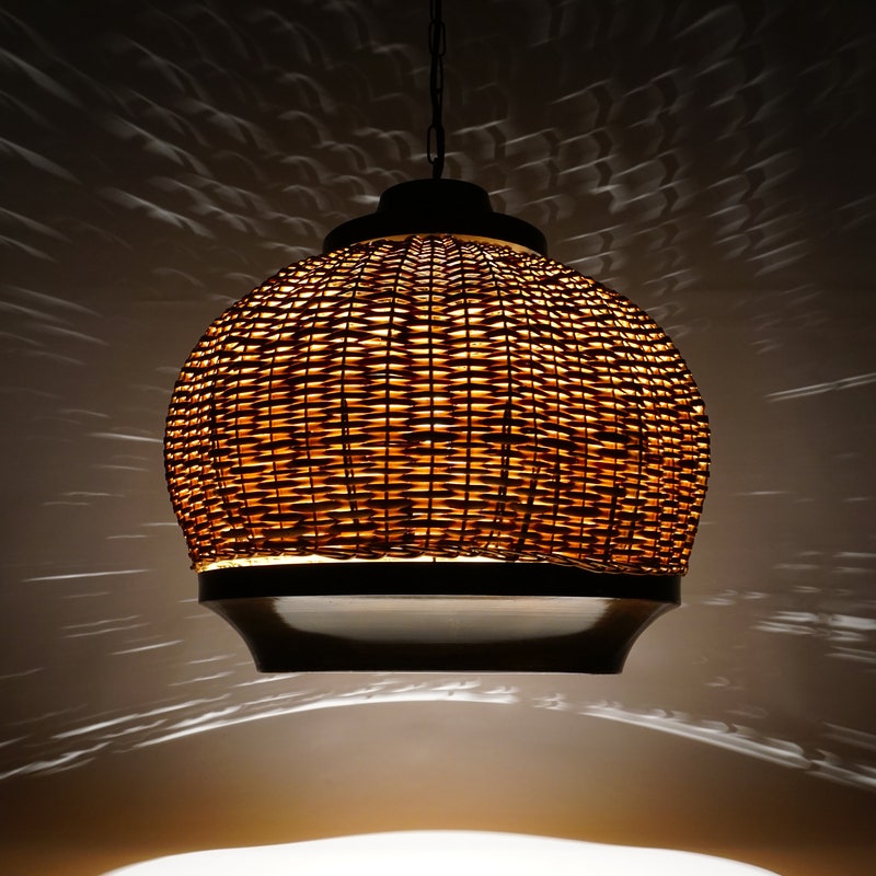 Vintage Ceiling Light - Etsy
