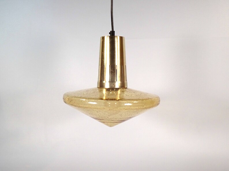 Vintage Pendant Lamp / Vintage Ceiling Light / 70s / Space Age - Etsy UK
