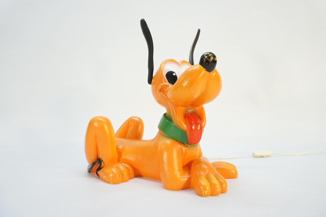 Vintage Pluto Lamp / Heico Lamp / 70s Germany / Disney Bedside Lamp ...