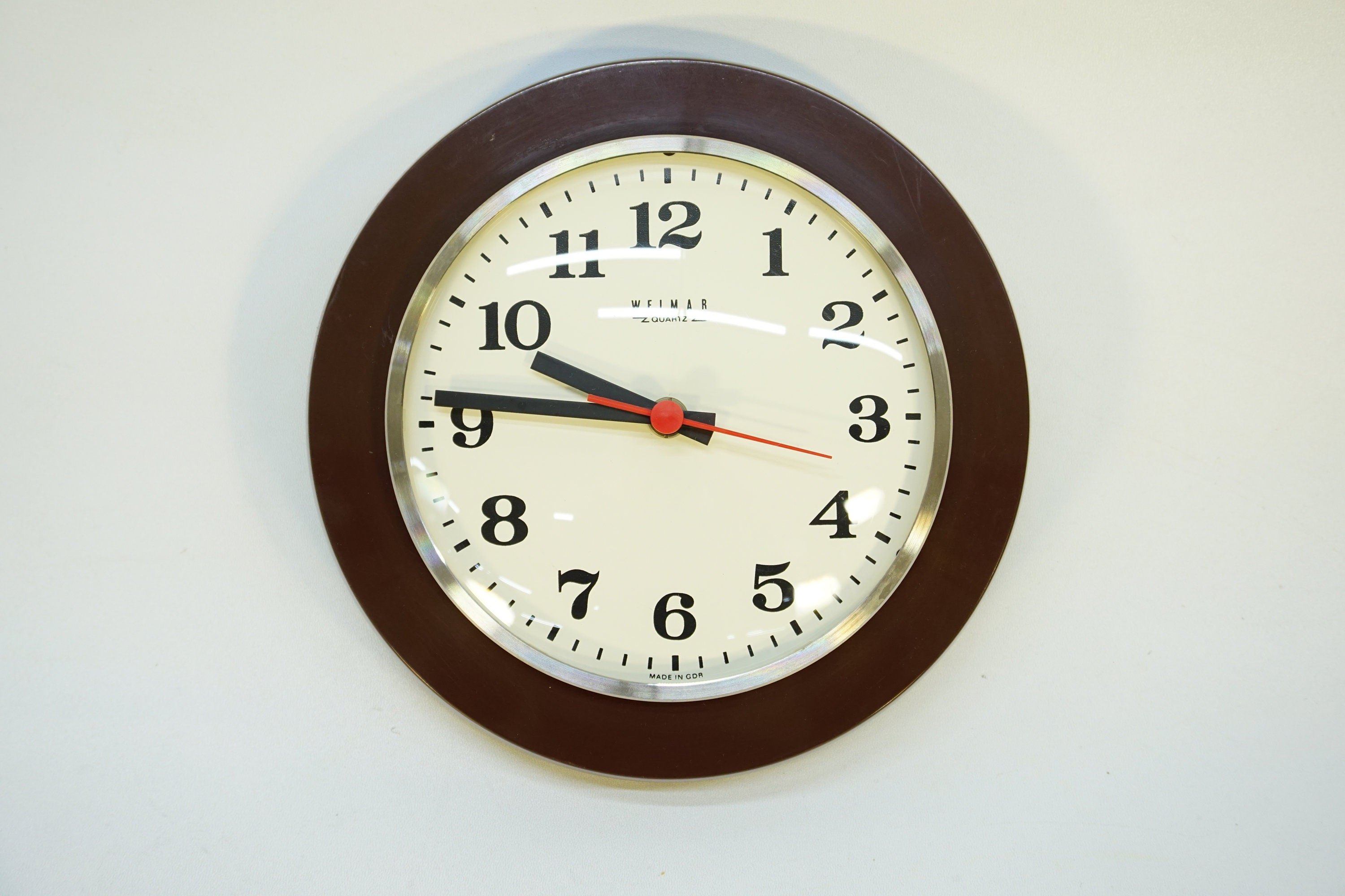 Vintage Capsule Wall Clock / Space Age Clock / Weimar Clock / - Etsy