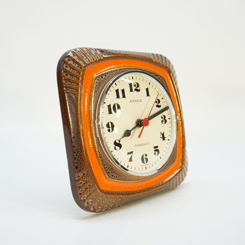 Retro Kitchen Clock - Etsy