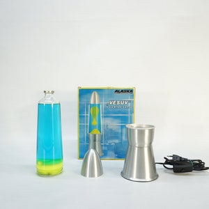 Authentic Lava Lamp / Vesuv Lava Lamp / 90s / Lava-effekt Lamp / Space ...