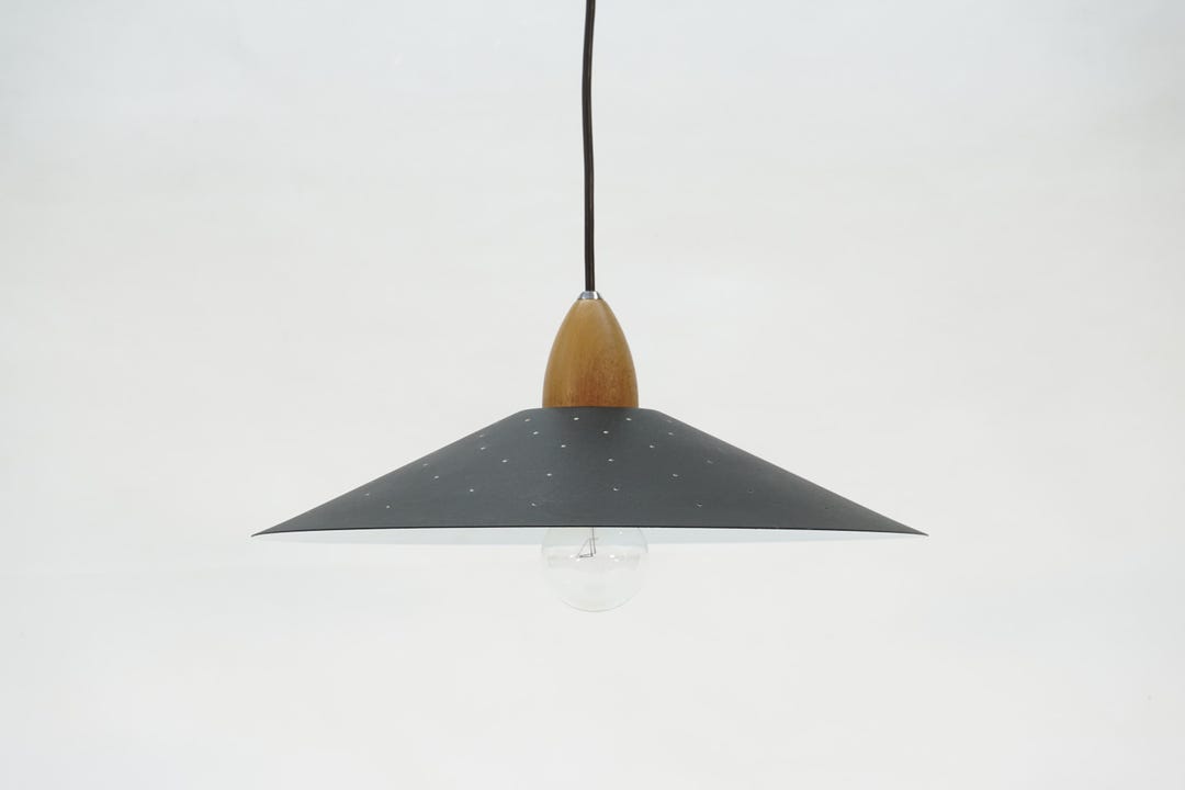 1 of 2 Vintage Post Modern Pendant Lamp / Retro Hanging Light / 90s ...