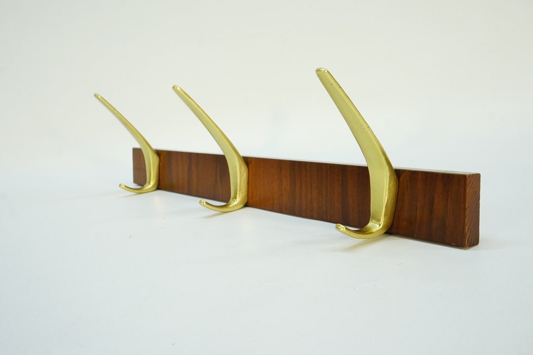 Vintage Wall Hanger / Vintage Coat Rack / Mid Century Modern / Danish ...