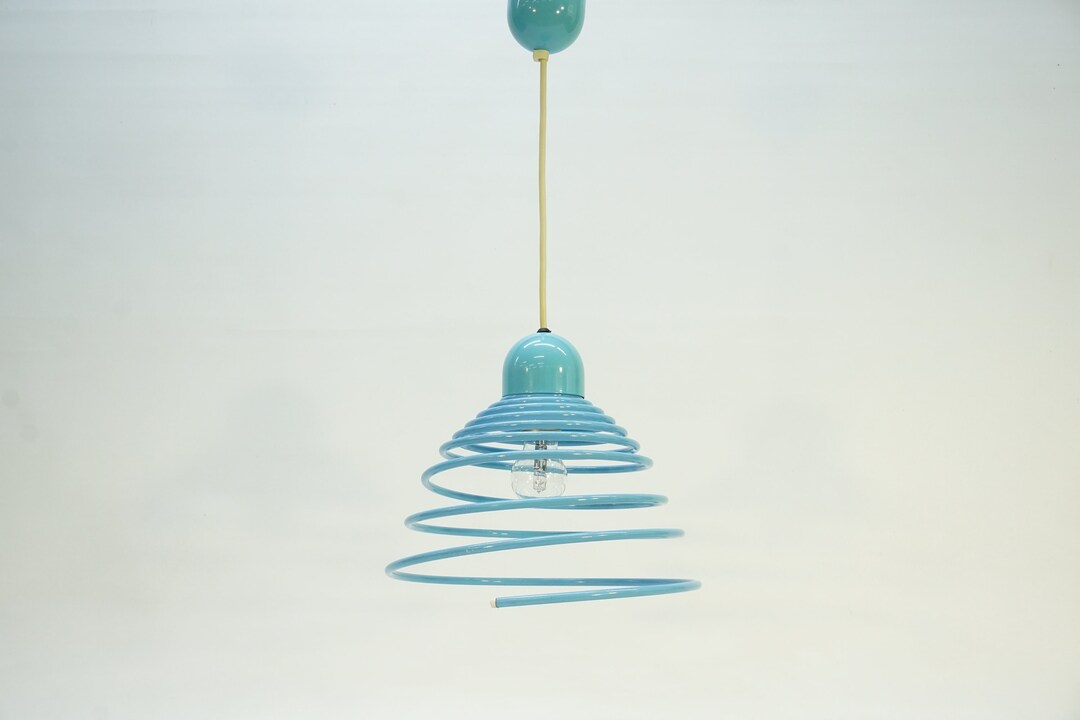 Vintage Pendant Lamp / Post Modern Lamp / Retro Hanging Light - Etsy