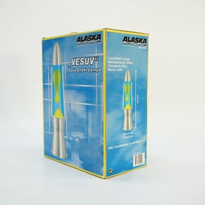 Authentic Lava Lamp / Vesuv Lava Lamp / 90s / Lava-effekt Lamp / Space ...