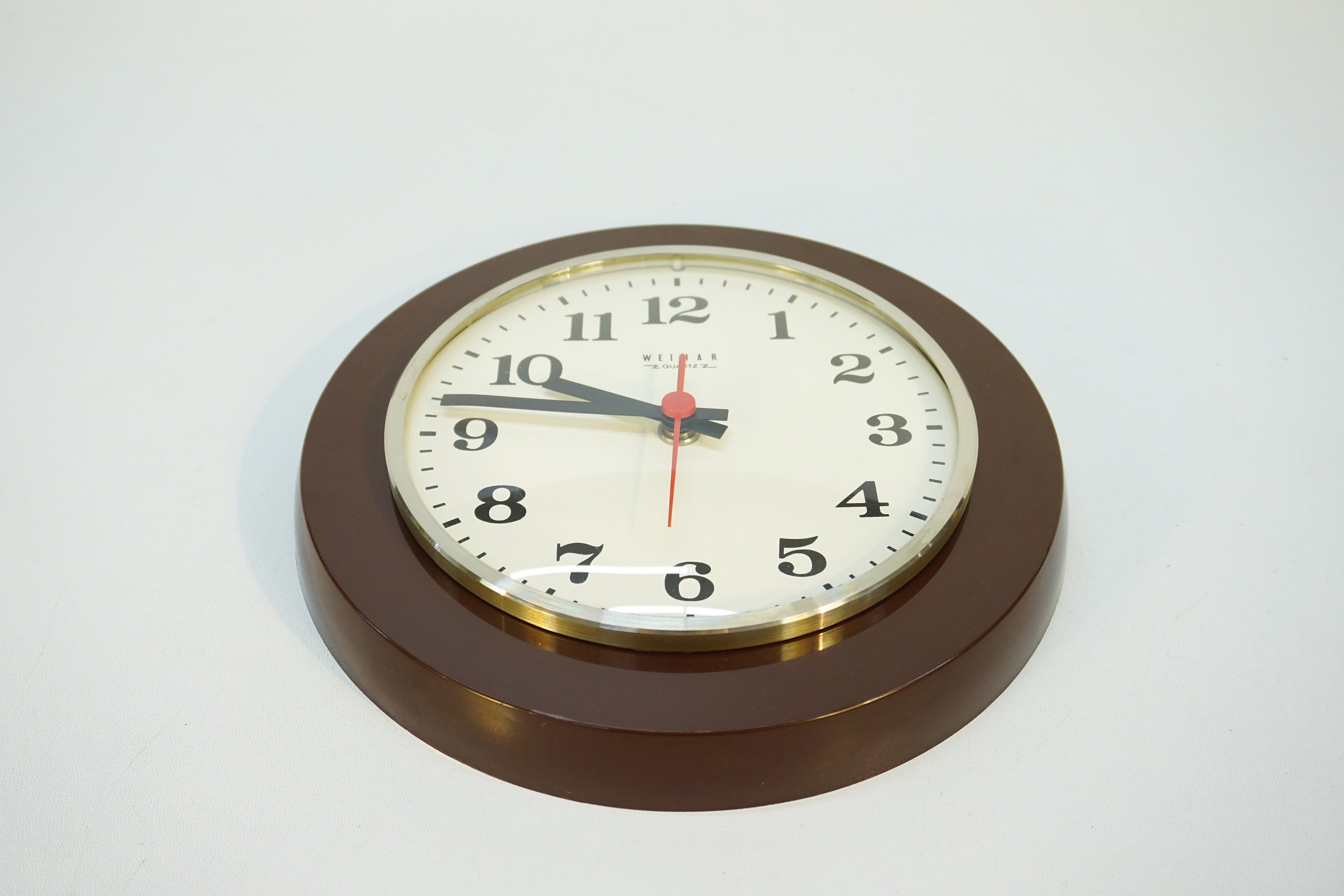 Vintage Capsule Wall Clock / Space Age Clock / Weimar Clock / - Etsy