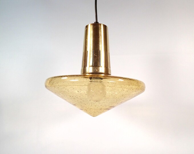Vintage Pendant Lamp / Vintage Ceiling Light / 70s / Space Age ...