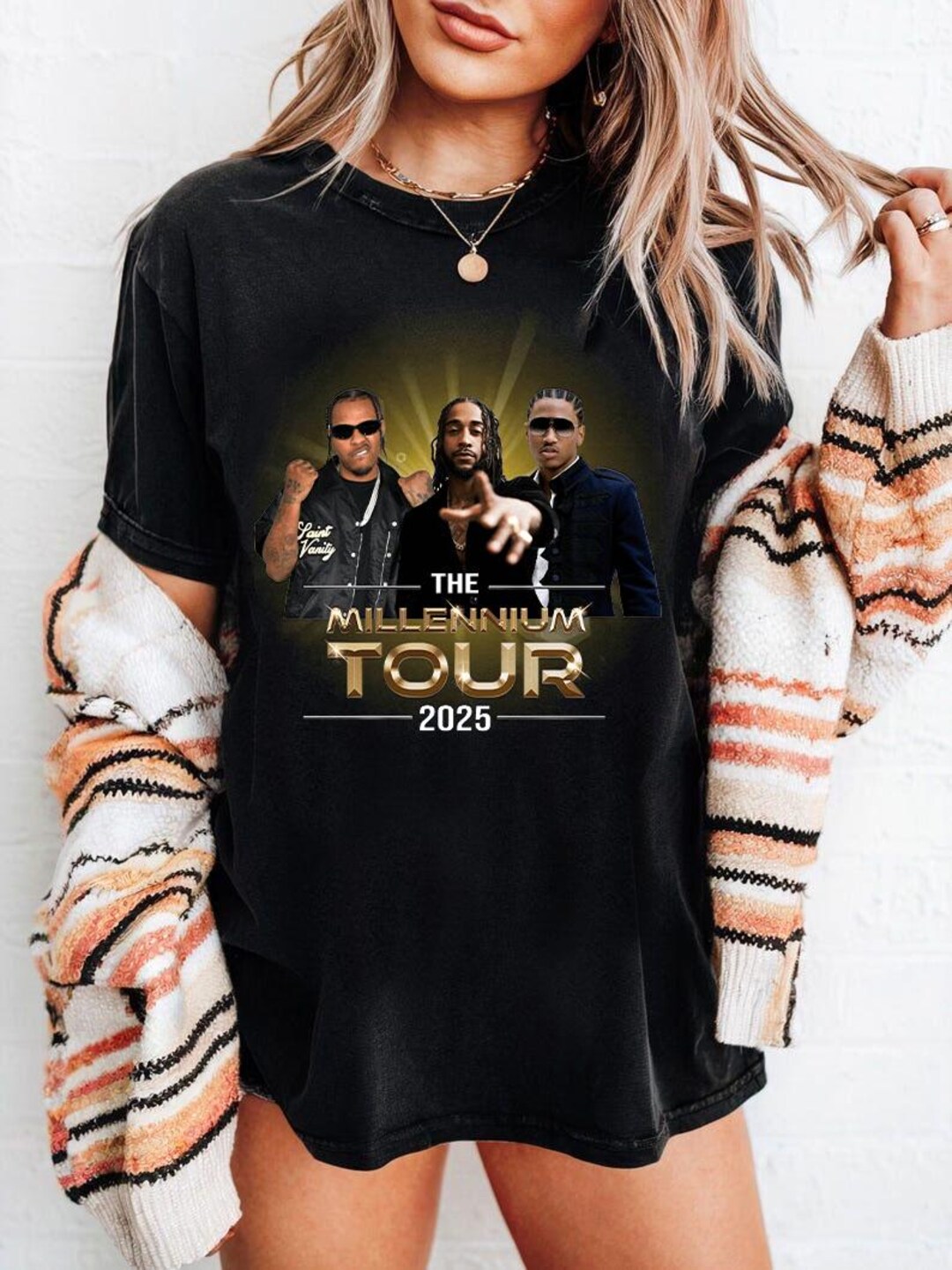 Millennium Tour 2025 T-shirt, Millennium Concert Merch, Hip Hop ...