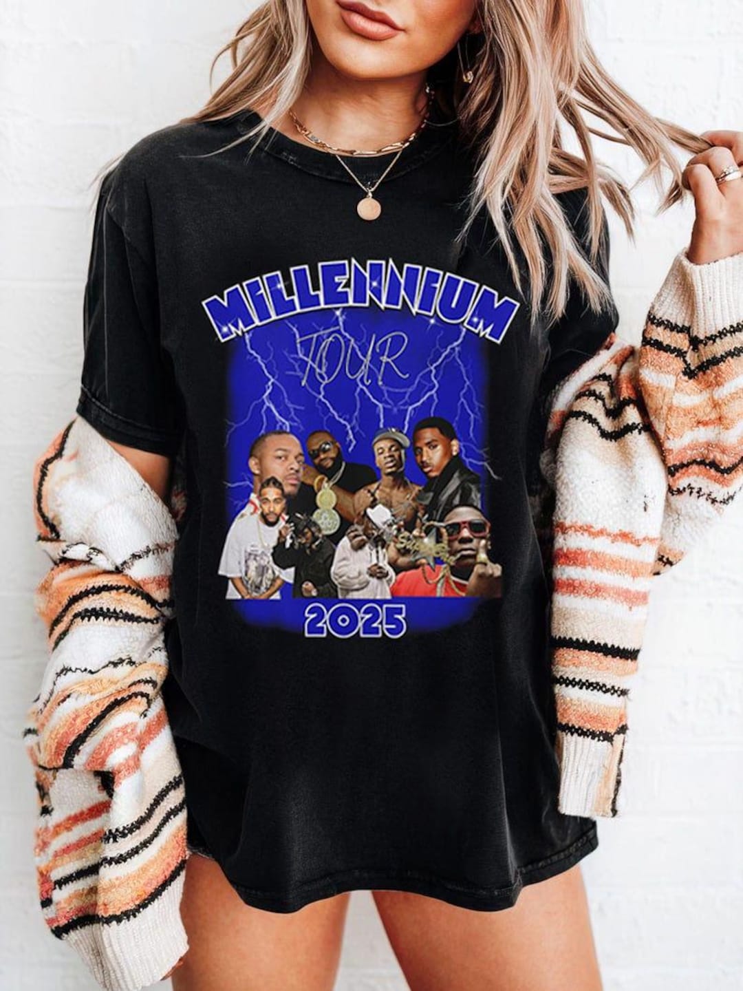 Vintage the Millennium Concert 2025 Shirt, Millennium 2025 Tour Fan ...
