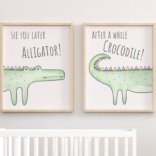 Alligator Nursery - Etsy