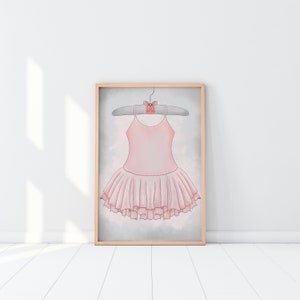 Ballet Printable Wall Art, Ballet Posters, Girls Room Decor, Printable ...