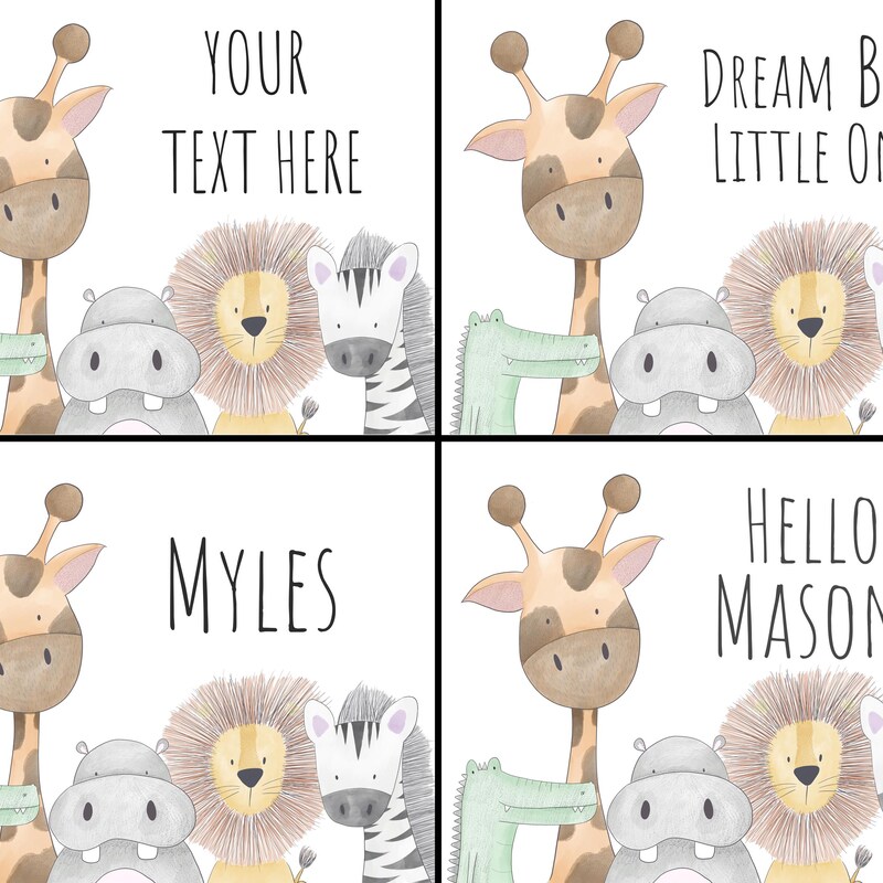 Peek a Boo Jungle - Etsy