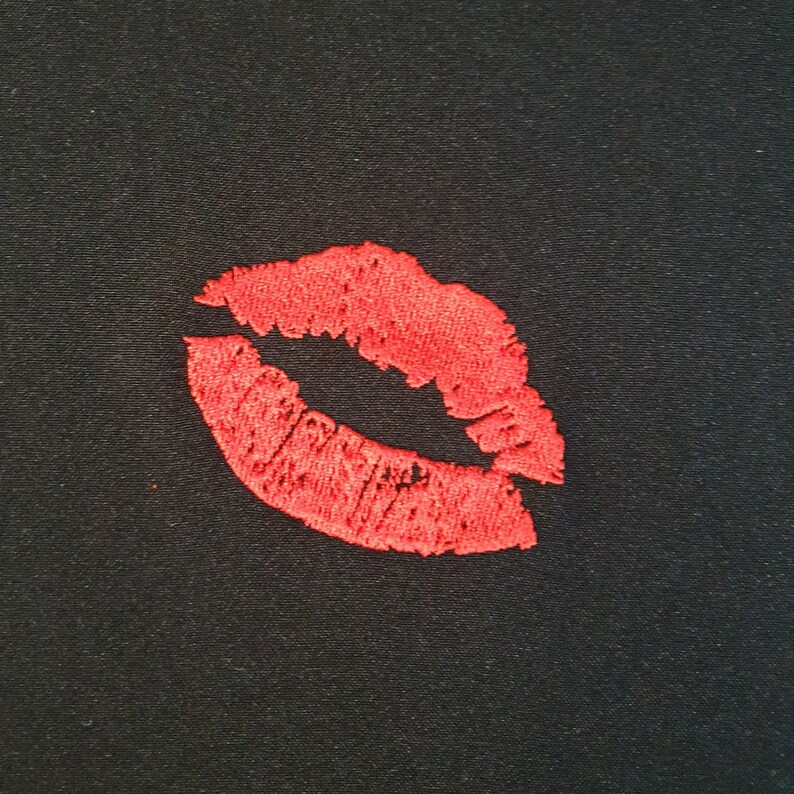 Machine Embroidery Design "lips" - Etsy UK
