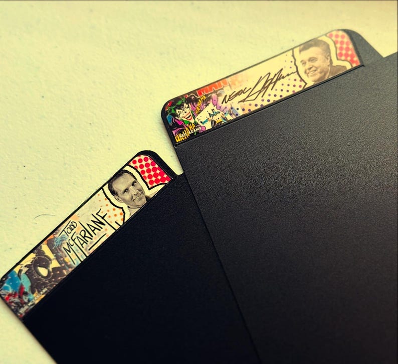 26 Custom Comic Book Artist Divider Sticker Graphics - Digital Download ...