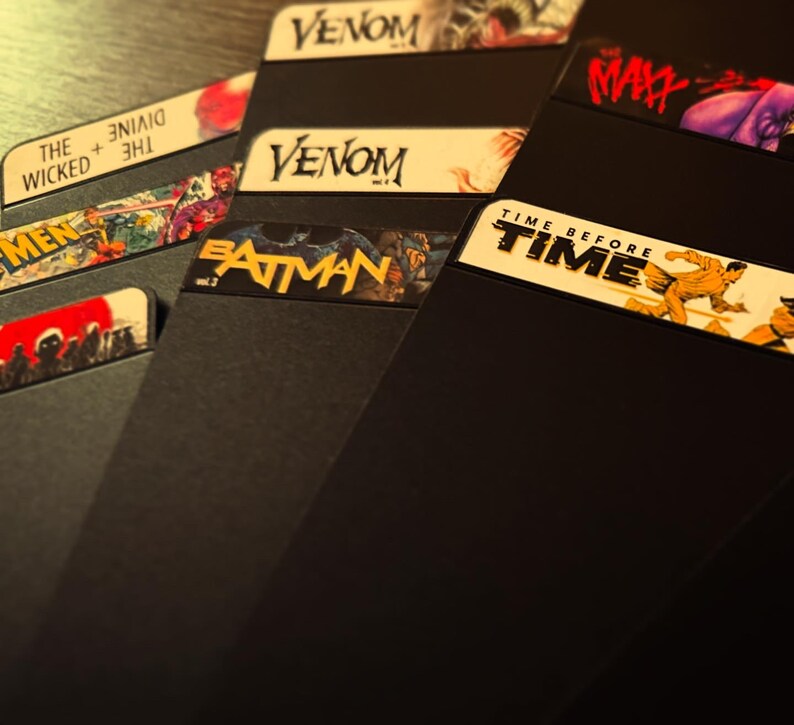 26 Custom Comic Divider Sticker Graphics - Digital Download for DIY ...