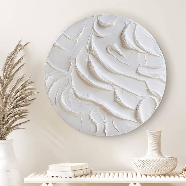 Round Canvas Art - Etsy