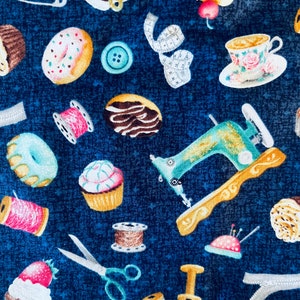 Fabric Sewing Room Cotton Fabric Notions Buttons Colorful Notions - Etsy