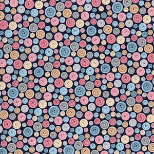 Fabric Sewing Room Cotton Fabric Notions Buttons Colorful Notions - Etsy