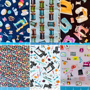 Fabric Sewing Room Cotton Fabric Notions Buttons Colorful Notions - Etsy