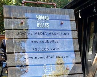 Service Station Sign Painted Rustic Wood Sign Mancave Art - Etsy Canada